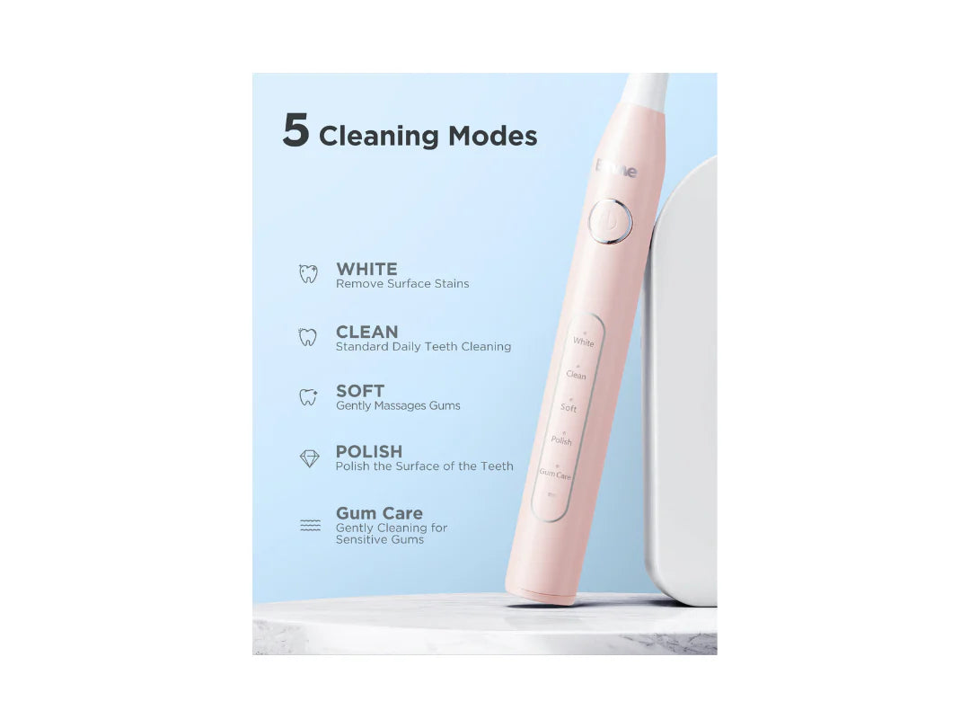 Bitvave D2 Electric Toothbrush Pink | Buy in Qatar – TechBay